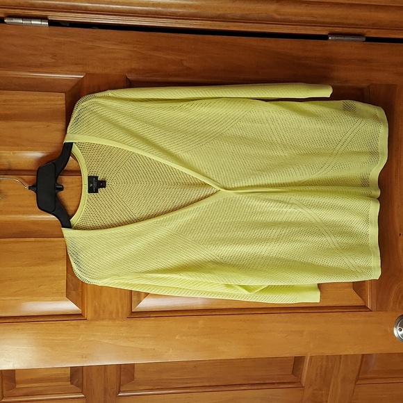 Worthington | Sweaters | Worthington Elegant Bright Yellow Openfront ...